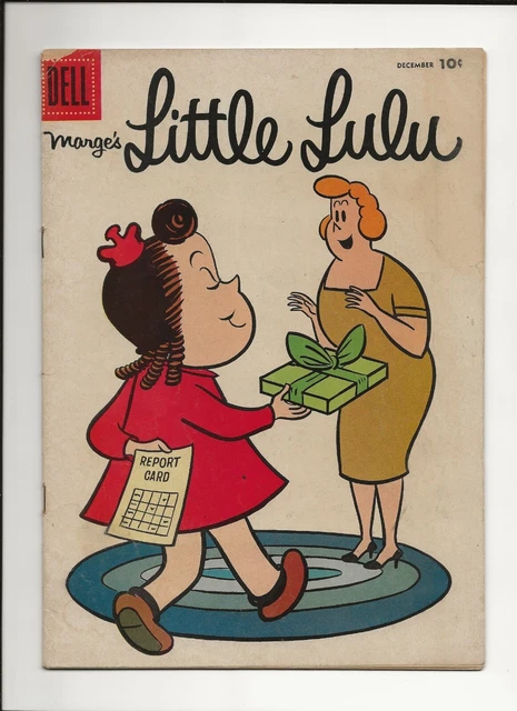 TUBBY DESSIN ANIMÉ Dell âge d'argent Marge's Little Lulu #114 1957 GD ...