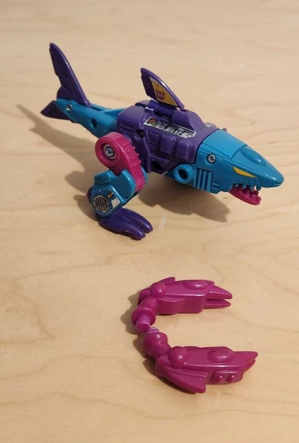 MODELLINO TRANSFORMERS G1 OVERBITE 1987 Decepticon C7-8 PIRANACON ...