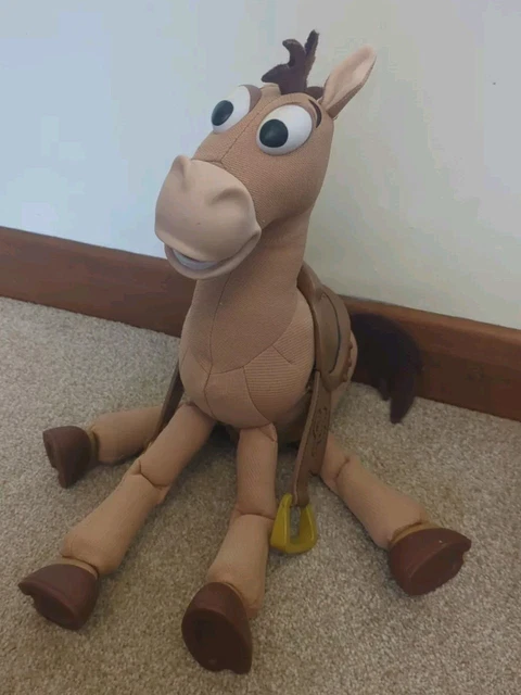 DISNEY TOY STORY Bullseye Thinkway Toys Horse With Sounds Vibrates ...