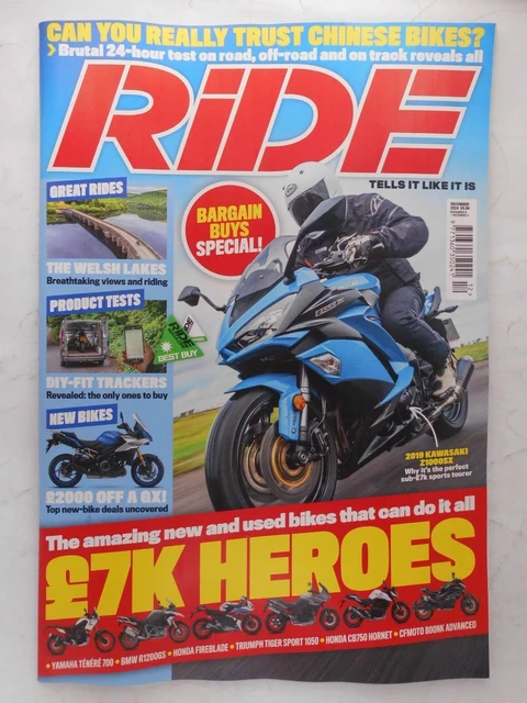 RIDE MAGAZINE Dec 2024 £7K Heroes: Amazing new & used bikes that can do ...