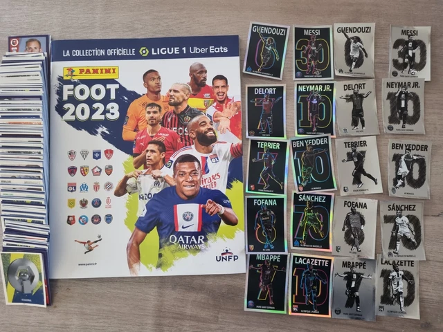 ALBUM PANINI FOOT 2023 + set complet des 452 vignette +10 art et 10 ...