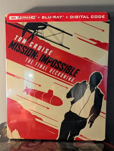 MISSION IMPOSSIBLE: THE Final Reckoning Steelbook (4K/Blu-ray/Digital ...