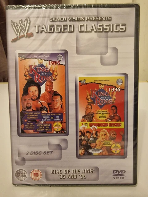 WWE WWF TAGGED Classics DVD King Of The Ring 1995 & 1996 BRAND NEW ...