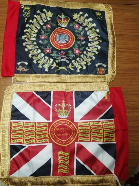 THE DUKE OF Edinburghs Royal Regiment miniature Regimental/Queen's ...