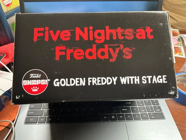 FUNKO SNAPS! FIVE Nights at Freddy's Golden Freddy with Stage New ...