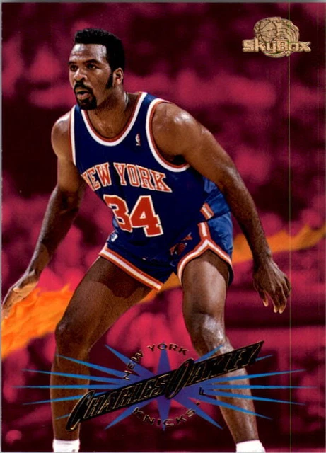 1995-96 SKYBOX PREMIUM New York Knicks carte basketball #84 Charles ...