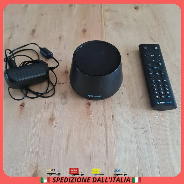 DECODER TIM VISION Digitale Terrestre Android Tv Box Con Telecomando ...