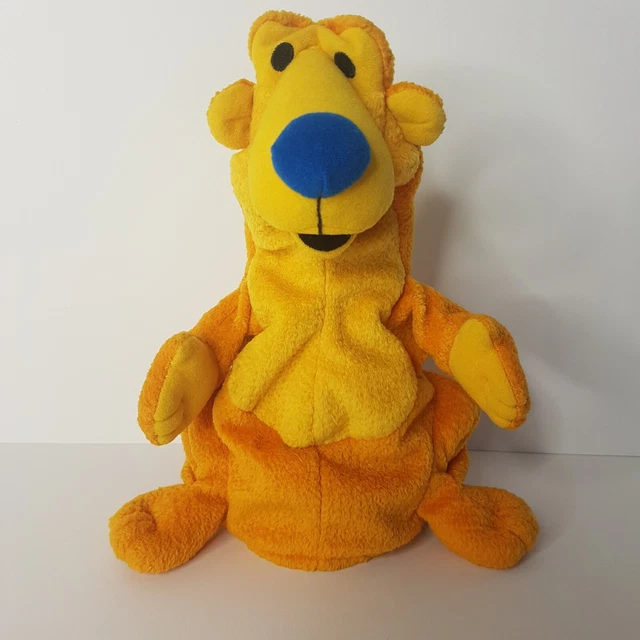 BEAR IN THE Big Blue House Hand Puppet Plush Soft Toy Fisher Price 11 ...