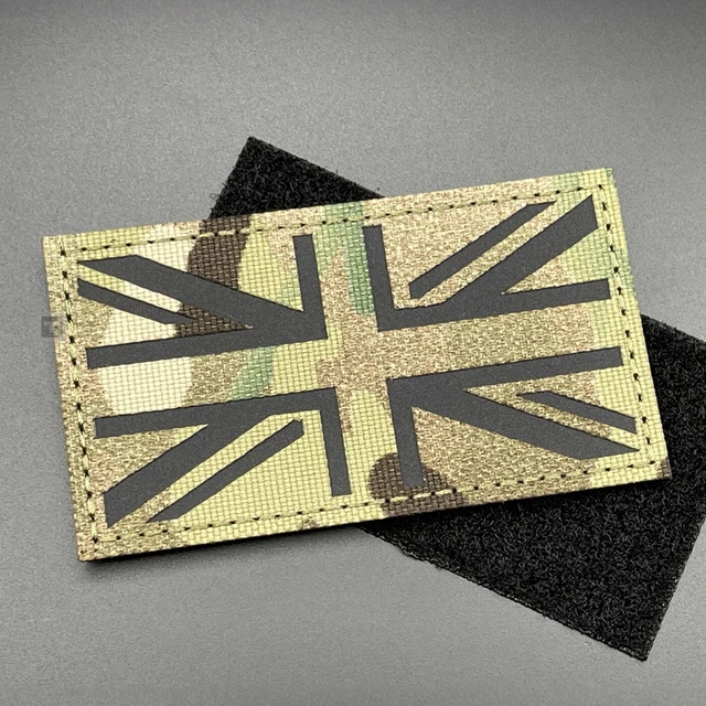 MTP UNION JACK Patch IRR Camo Hook & Loop British Army Military ...