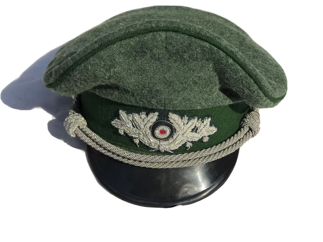 WWII GERMAN ARMY FORESTRY OFFICERS Visor Cap $75.00 - PicClick CA