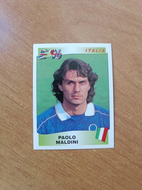 FIGURINA CALCIATORI PANINI Europa 96 Paolo Maldini numero #242 Euro 1996 96 Red EUR 25,00 ...