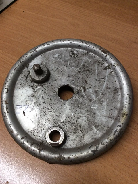 VINTAGE / CLASSIC Motorcycle Brake Plate Used? Bsa Triumph Norton (bt1 ...