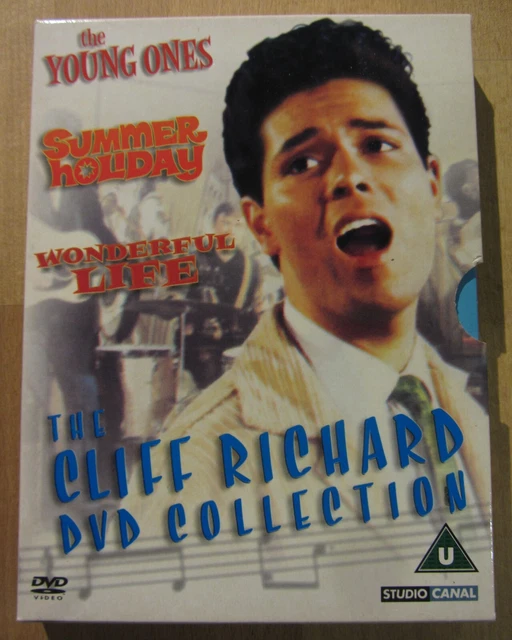 CLIFF RICHARD DVD Collection Box Set Summer Holiday Wonderful Life ...