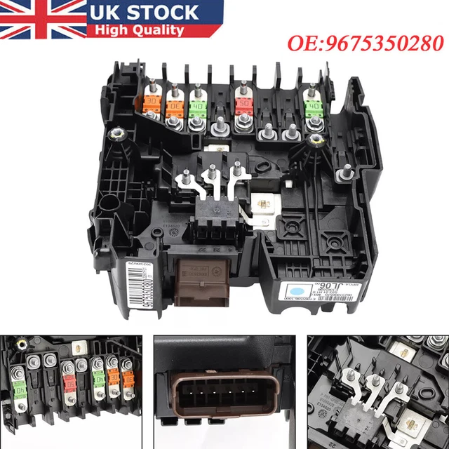FUSE BOX VOLTAGE Module 9675350380 For Citroen C4 Picasso Peugeot 3008 ...