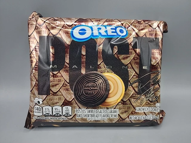POST MALONE LTD Edition OREO Cookies 2025 Twisted Crème Posty In Hand ...