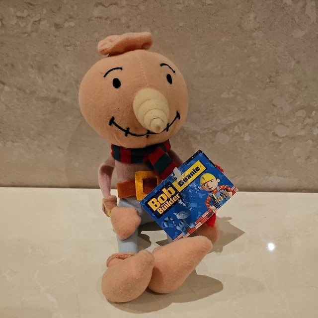 BOB THE BUILDER Beanie Plush Toy - Spud the Scarecrow Vintage Soft Toy ...