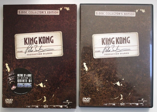 MOVIEFAIR KING KONG PETER JACKSON PRODUCTION DIARIES (2005),BOX 2 DVD ...