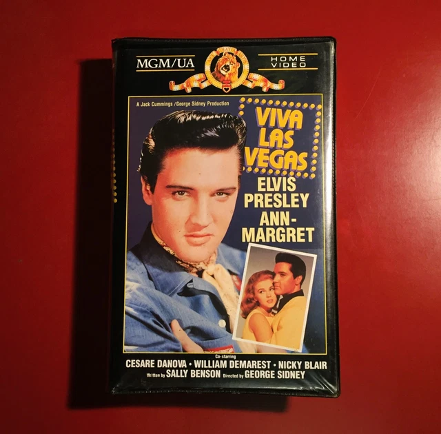 *VIVA LAS VEGAS vhs MGM/UA Elvis Presley 60s musical comedy Ann-Margret ...