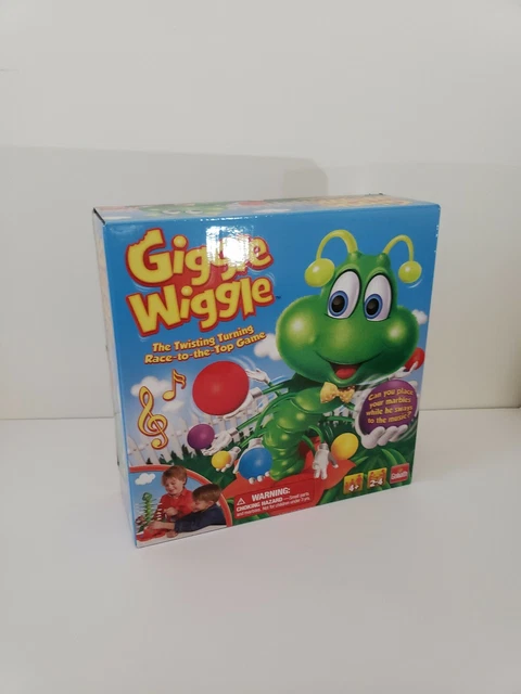 GIGGLE WIGGLE BOARD Game By Goliath Twisting Turning Race To The Top 2 ...