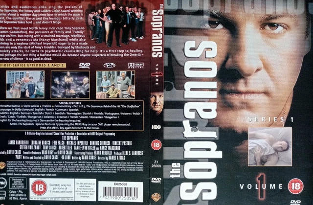 THE SOPRANOS FIRST Series Episodes 1&2 (2000) DVD £2.00 - PicClick UK