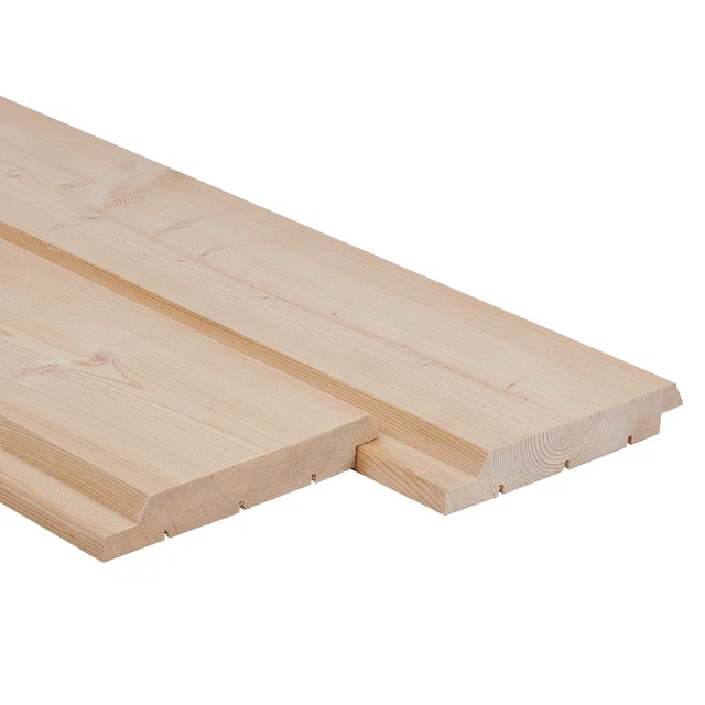 SHIPLAP TIMBER CLADDING, Smooth Larch Wood Horizontal Fixing Cladding ...