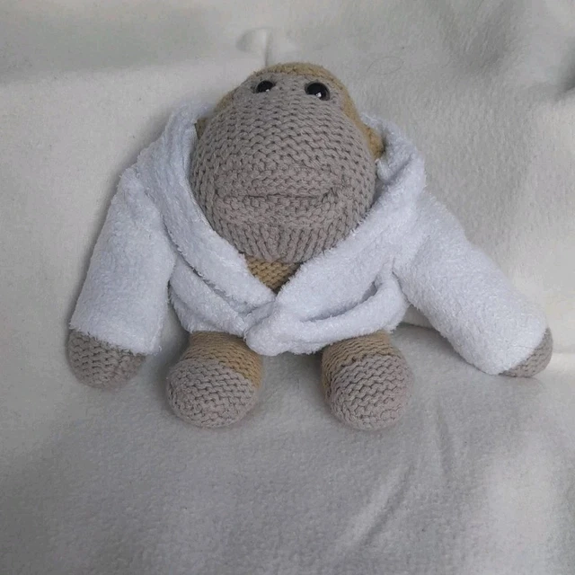 PG TIPS TEA Official Monkey Wearing White Dressing Gown 7" Tall ...