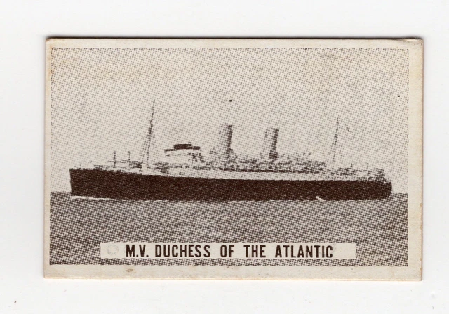 SWEETACRES - STEAMSHIPS 1930s. #44 M.V. Duchess of the Atlantic ...