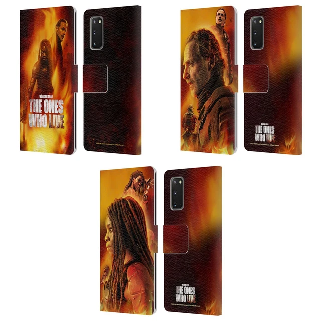The Walking Dead The Ones Who Live Key Art Leather Book Case For Samsung 1 £19 95 Picclick Uk