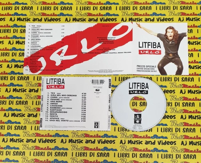 CD LITFIBA URLO 1994 germany CGD 4509 98752-2 PIERO PELU' (CI16) EUR 4 ...
