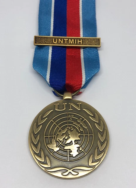 FULL SIZE UN United Nations Haiti medal with UNTMIH Clasp £14.99 ...