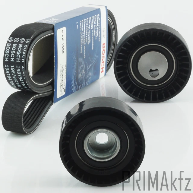 BOSCH COURROIE TRAPÉZOÏDIALE Poulie de Renvoi pour BMW E36 E34 E39 Z3 Essence EUR 34,68 ...