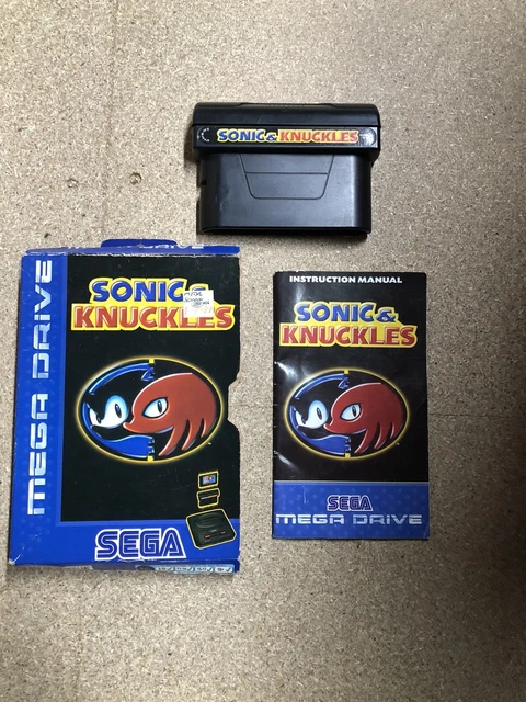 SEGA SONIC & Knuckles (Mega Drive, 1994) £38.00 - PicClick UK