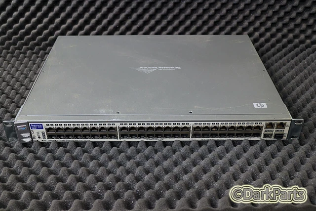 HP PROCURVE SWITCH 2650 J4899B 48-Port with Rack Mount Brackets EUR 24 ...