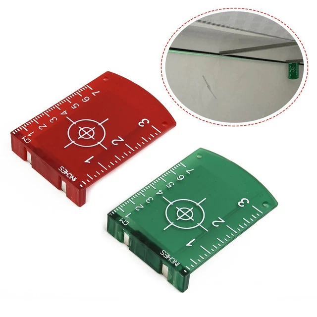 10X7CM TARGET PLATE for Red Beam Levels Enhanced Visibility with ...