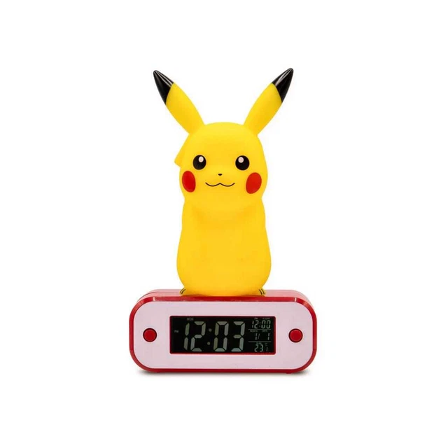 POKÉMON SVEGLIA CON Light Pikachu 18 Cm Teknofun EUR 46,90 - PicClick IT