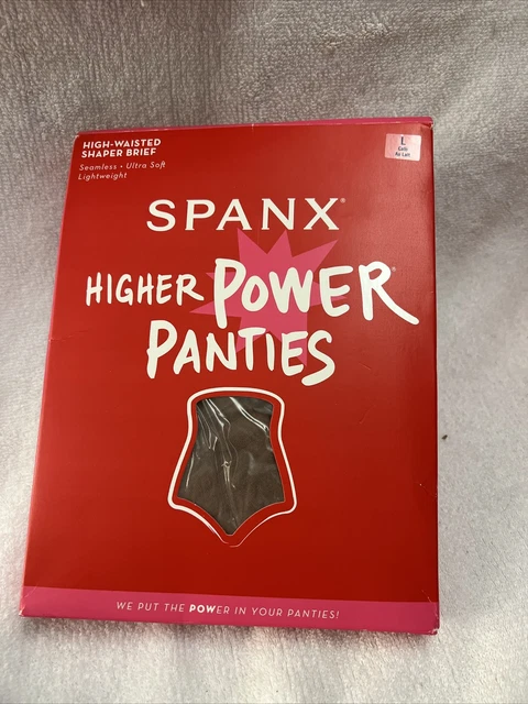 NEW SPANX HIGHER Power Shaper Panties Style 2746 Color Au Lait Size ...