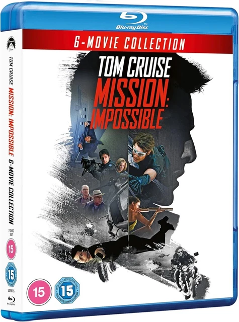 MISSION IMPOSSIBLE 6 Movie Collection Blu Ray Box Set New W/ Slipcase Tom Cruise £30.00 ...