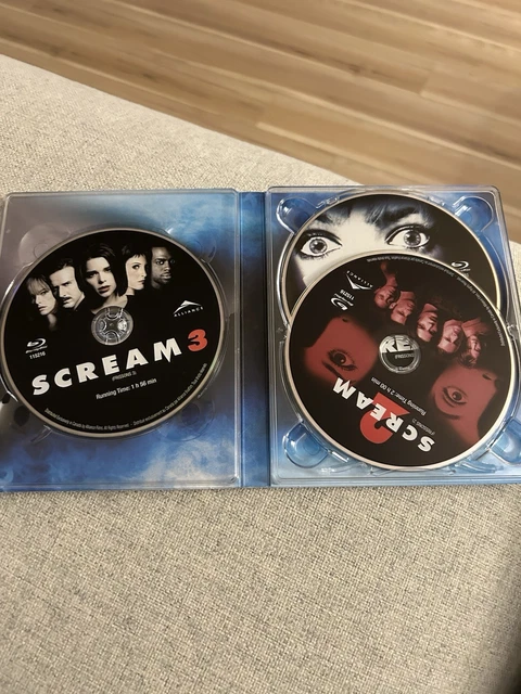 SCREAM COLLECTION BLU Ray With Slipcover 3 Movies $44.99 - PicClick CA