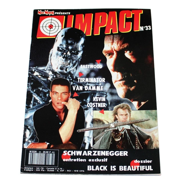 MAGAZINE / REVUE Mad Movies / Impact numéro 33 / Terminator ( 1991 ...