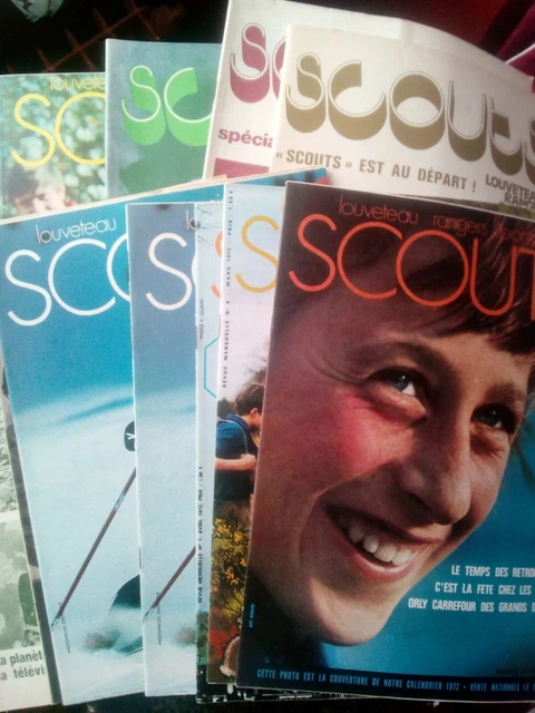 SCOUTISME : SCOUTS revue des SCOUTS DE FRANCE. Lot de 12 n°s. EUR 22,90 ...