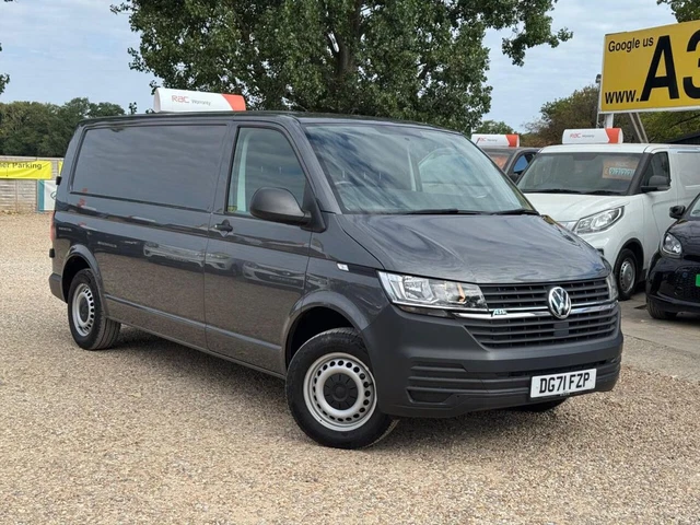 2021 VOLKSWAGEN TRANSPORTER 83kW 37.3kWh Van Auto PANEL VAN ELECTRIC ...