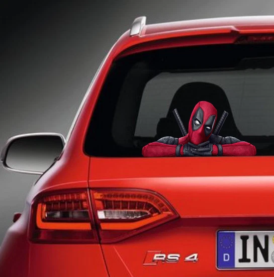 DEADPOOL PEEPER, SUPERHERO Vinyl Sticker Car Decal U.k Post Only £3.50 ...