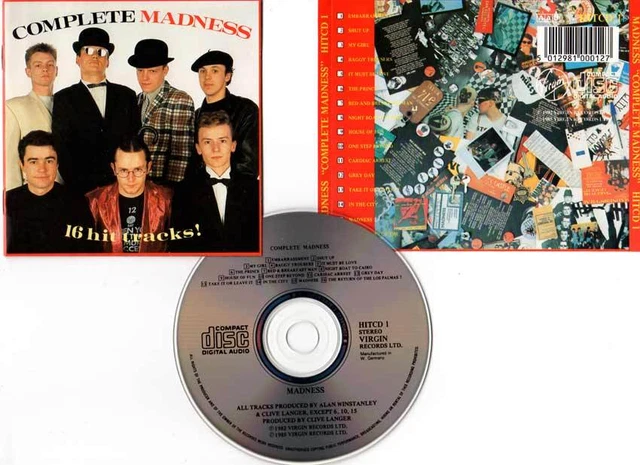 MADNESS &COMPLETE& (CD) 16 Hits Tracks ! 1985 EUR 11,95 - PicClick FR