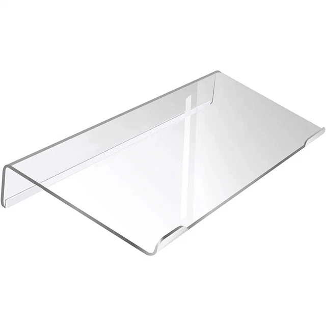 ACRYLIC TRANSPARENT TILTING Keyboard Display Stand Laptop Stand ...