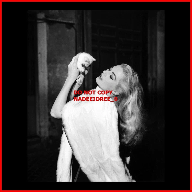 Anita Ekberg Blonde Bombshell Swedish Miss Model Actress Pin Up Sexy 8x10 Photo £988 Picclick Uk