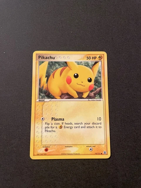 PIKACHU 74/112 EX FireRed & LeafGreen Pokémon TCG Normal Common £1.75 ...