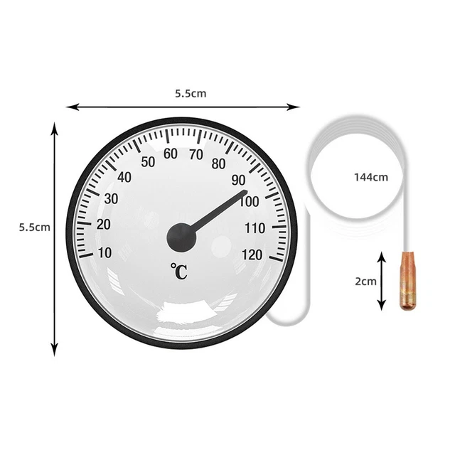 SAVE COST ON Batteries with Mechanical Liquid Rising Water Thermometer ...