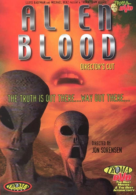 ALIEN BLOOD (DVD) Francesca Manning Rebecca Stirling Glyn Whiteside (US ...