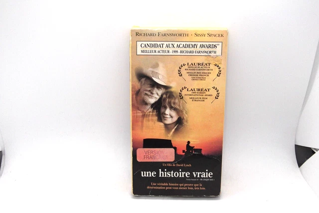 UNE HISTOIRE VRAIE/ The Straight Story (VHS)(French) Tested Sissy ...
