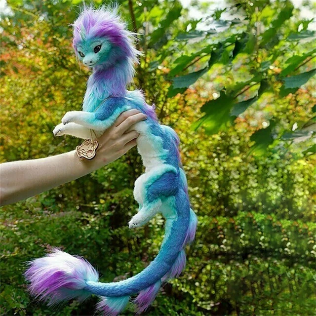 PLUSH DOLL BLUE Dragon Toys Animal Dolls Birthday Gifts Great ...